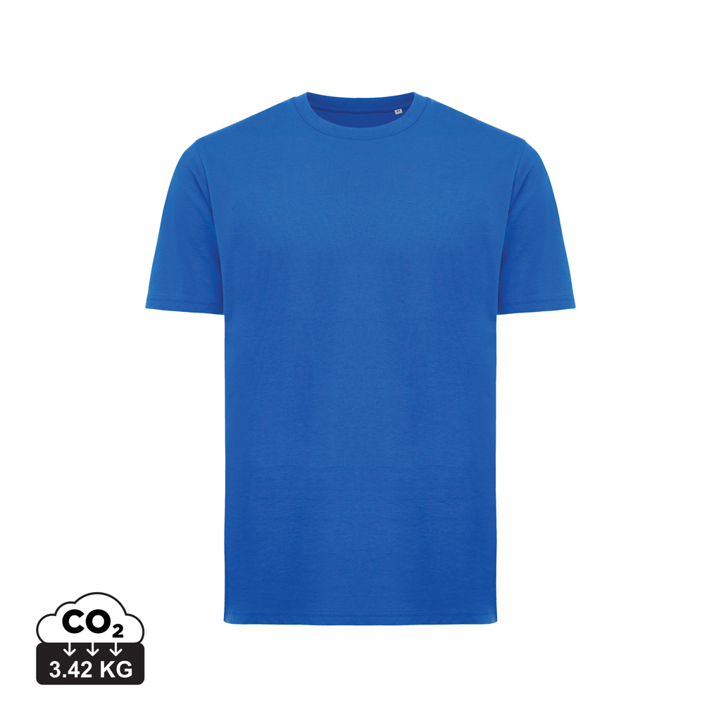 Sierra lightweight recycled cotton t-shirt, royal blue - New Iqoniq